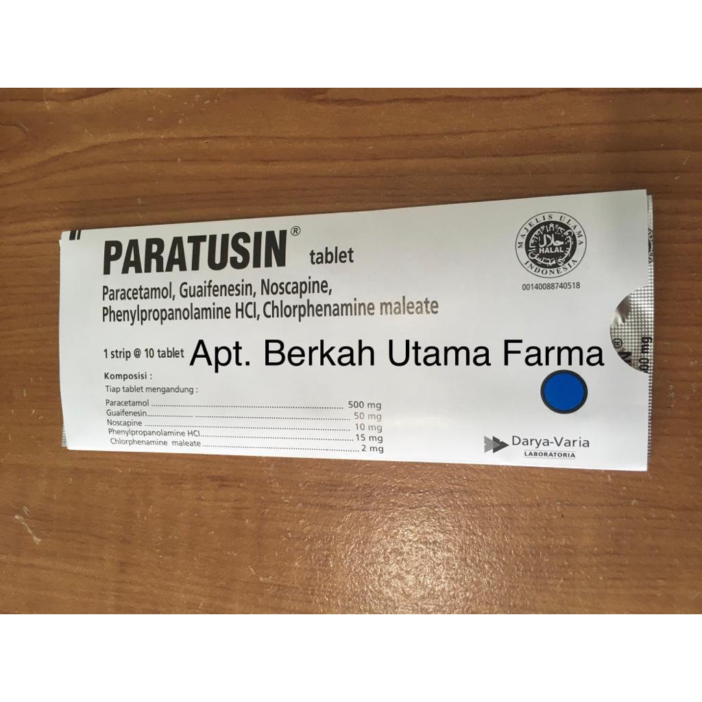 Jual Paratusin Strip Isi 10 Tablet | Shopee Indonesia