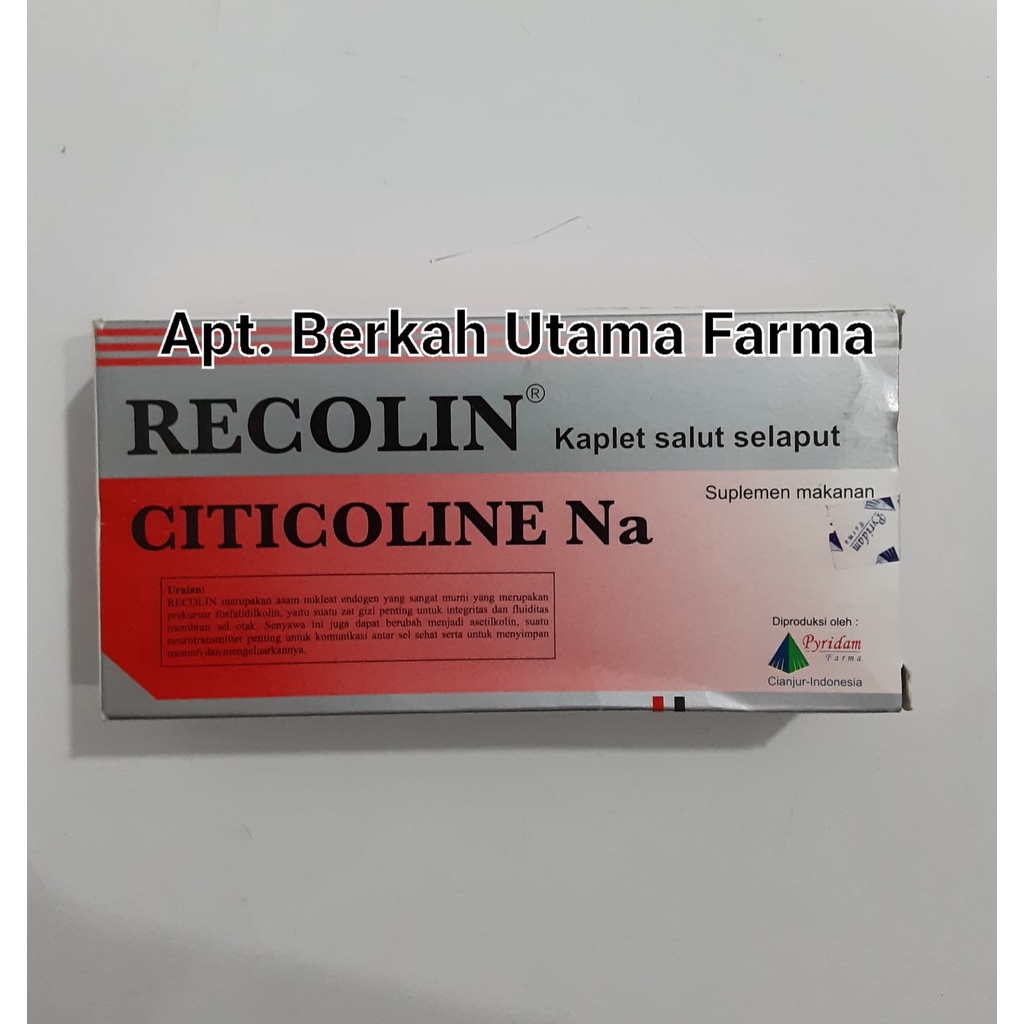 Jual Recolin Box isi 30 tablet | Shopee Indonesia