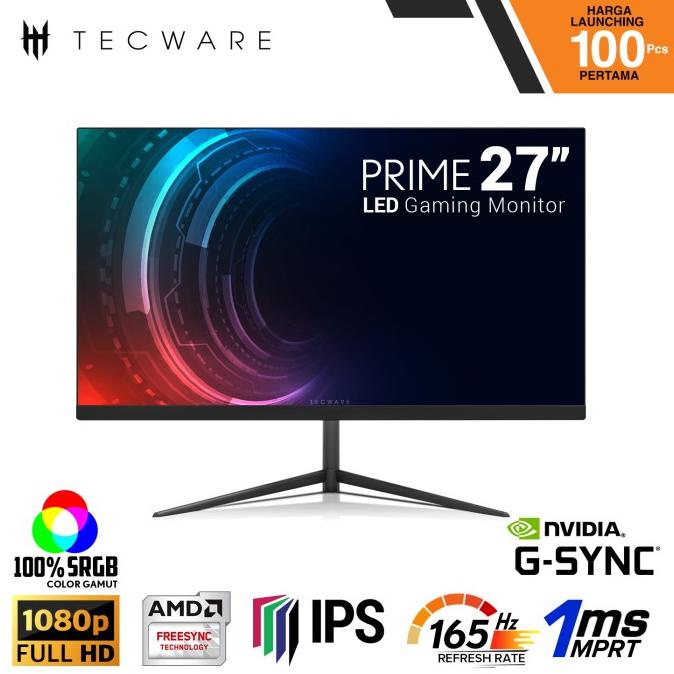 Jual Tecware Prime 27" Inch Fhd Ips 165Hz Adaptive Sync - Gaming ...