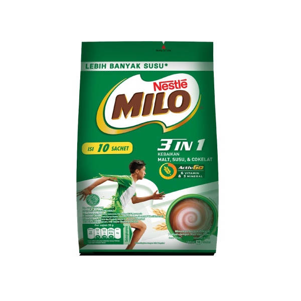 Jual MILO 3 IN 1 10 x 34 GR | Shopee Indonesia