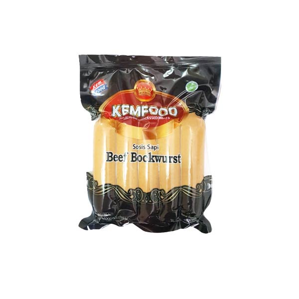 Jual KEMFOOD BOCKWURST NATURAL 340 GR - SOSIS | Shopee Indonesia