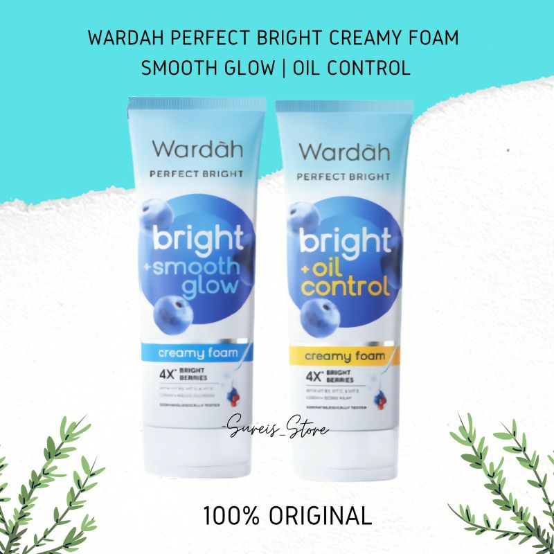 Jual Wardah Perfect Bright Creamy Foam Smooth Glow Oil Control ...