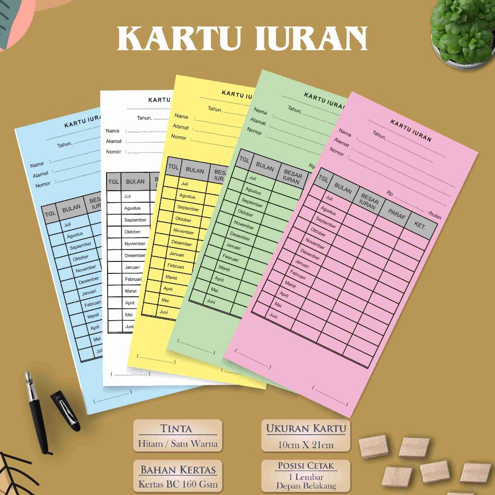 Jual Model Keren.. KARTU IURAN, KARTU IURAN WARGA, KARTU IURAN BULANAN ... Jual Model Keren.. KARTU IURAN, KARTU IURAN WARGA, KARTU IURAN BULANAN ...