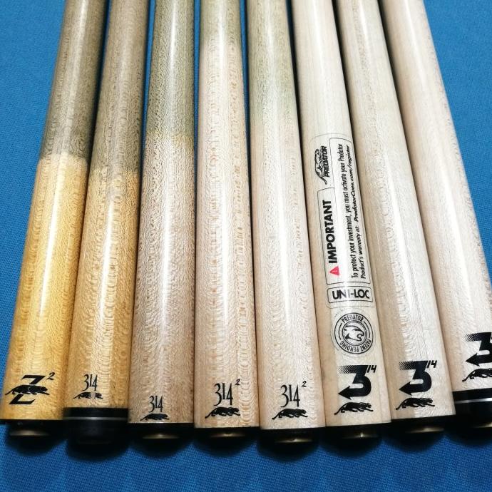 Jual Predator cue 314 shaft unilock original stik billiard stick mezz ...