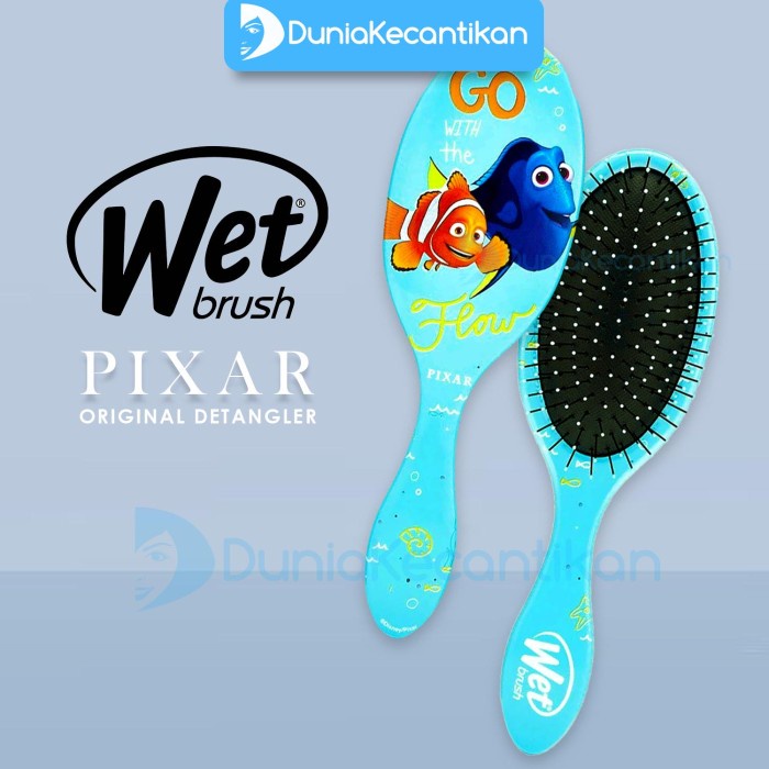 Jual the wet brush disney pixar dory & marlin sisir rambut anak dewasa ...