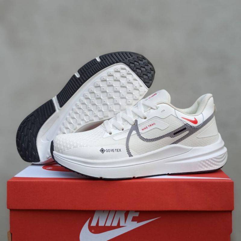 Jual Sepatu Runing Putih Import Naike Running Pria Full White Sepatu ...
