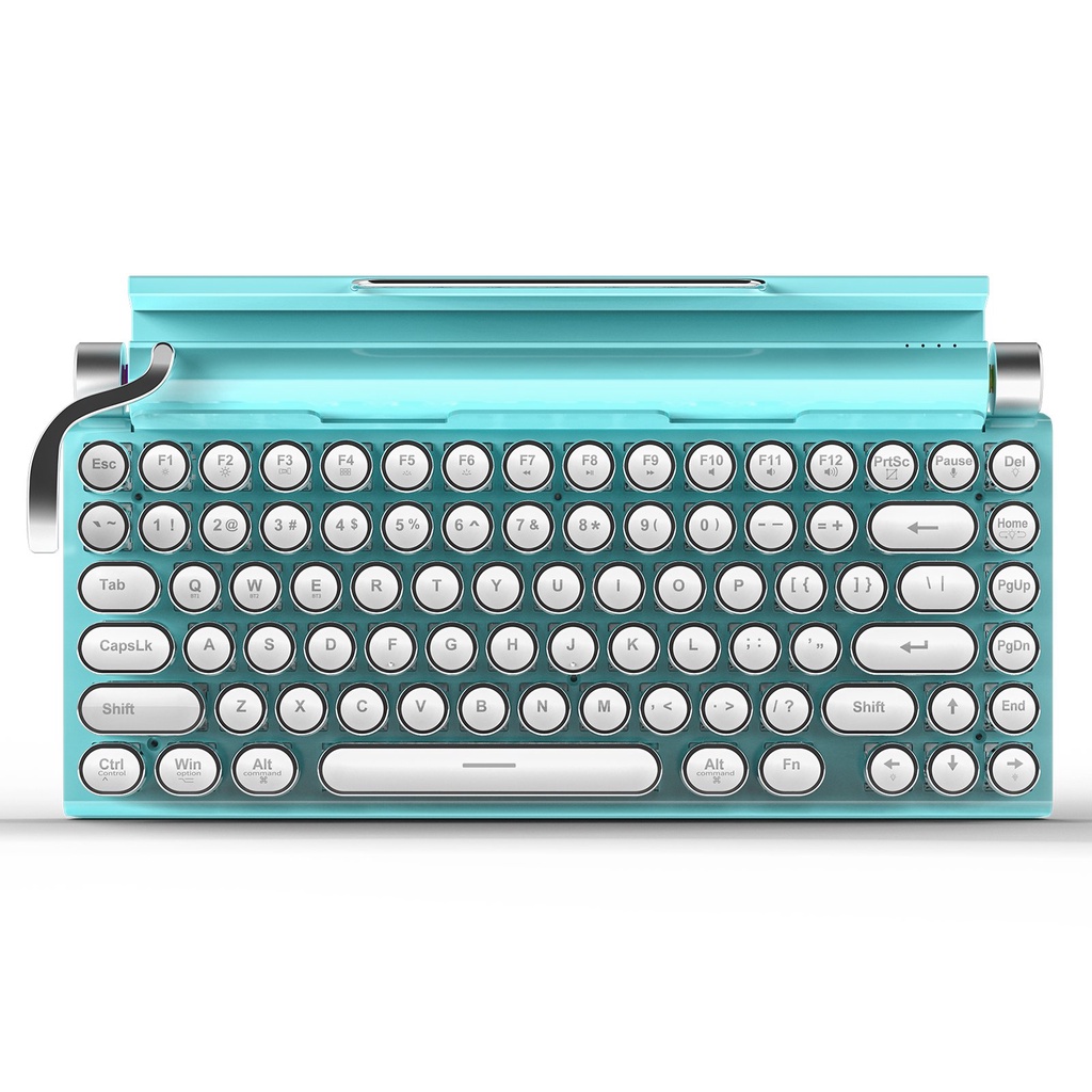 Jual &Blue Color "ML981" Retro Bluetooth Wireless Typewriter Mechanical ...