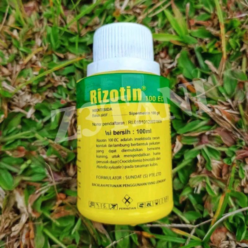 Jual Insektisida RIZOTIN 100EC 100ml Basmi Ulat dan Serangga | Shopee ...