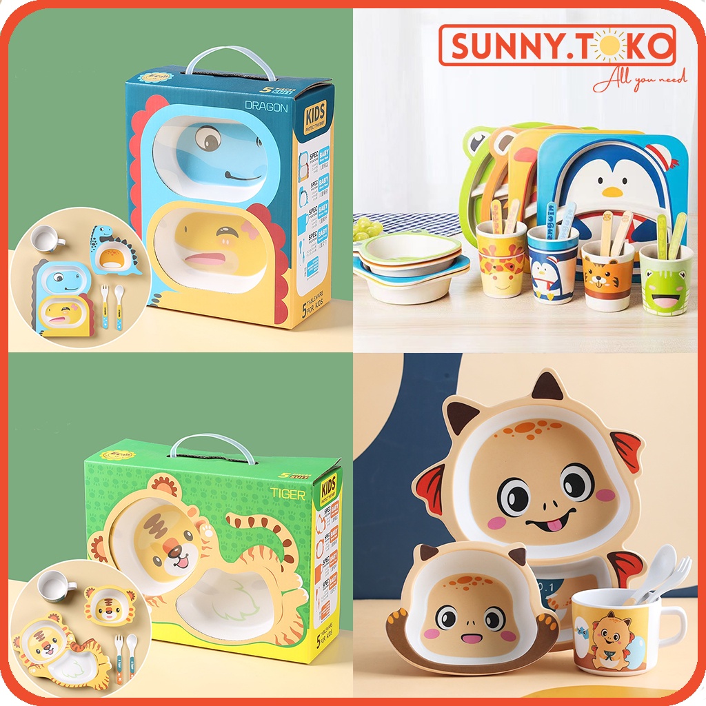 Jual Set Alat Makan Anak Imut Desain Karakter Lucu Tempat Makan Balita ... Jual Set Alat Makan Anak Imut Desain Karakter Lucu Tempat Makan Balita ...