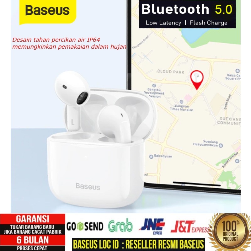 Jual Baseus Bowie E3 True Wireless Bluetooth Earphone Earbuds | Shopee ...