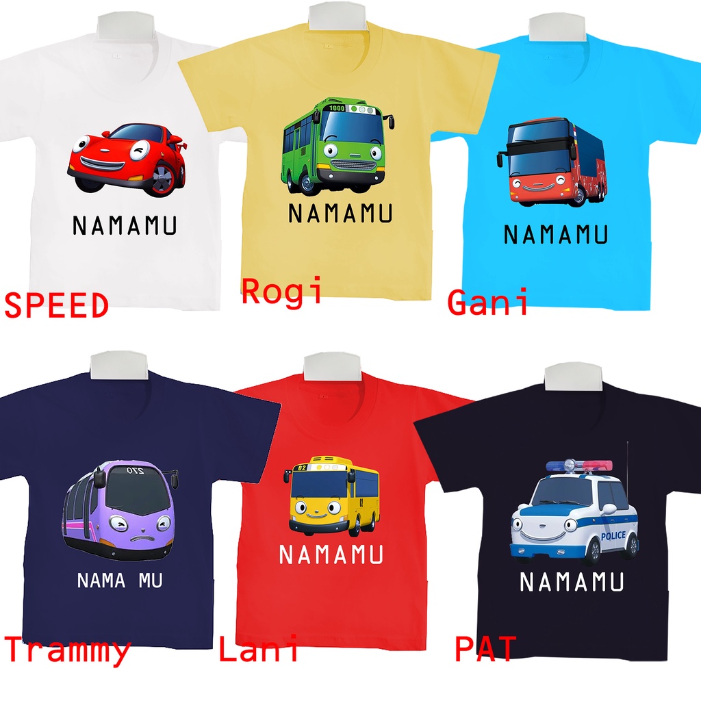 Jual Kaos Tayo Lani Gani Rogi PAT SPEED TRAMMY Cewek Cowok Request Nama ...