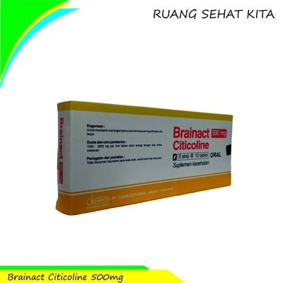 Jual BRAINACT 500 MG BOX 30 TABLET | Shopee Indonesia