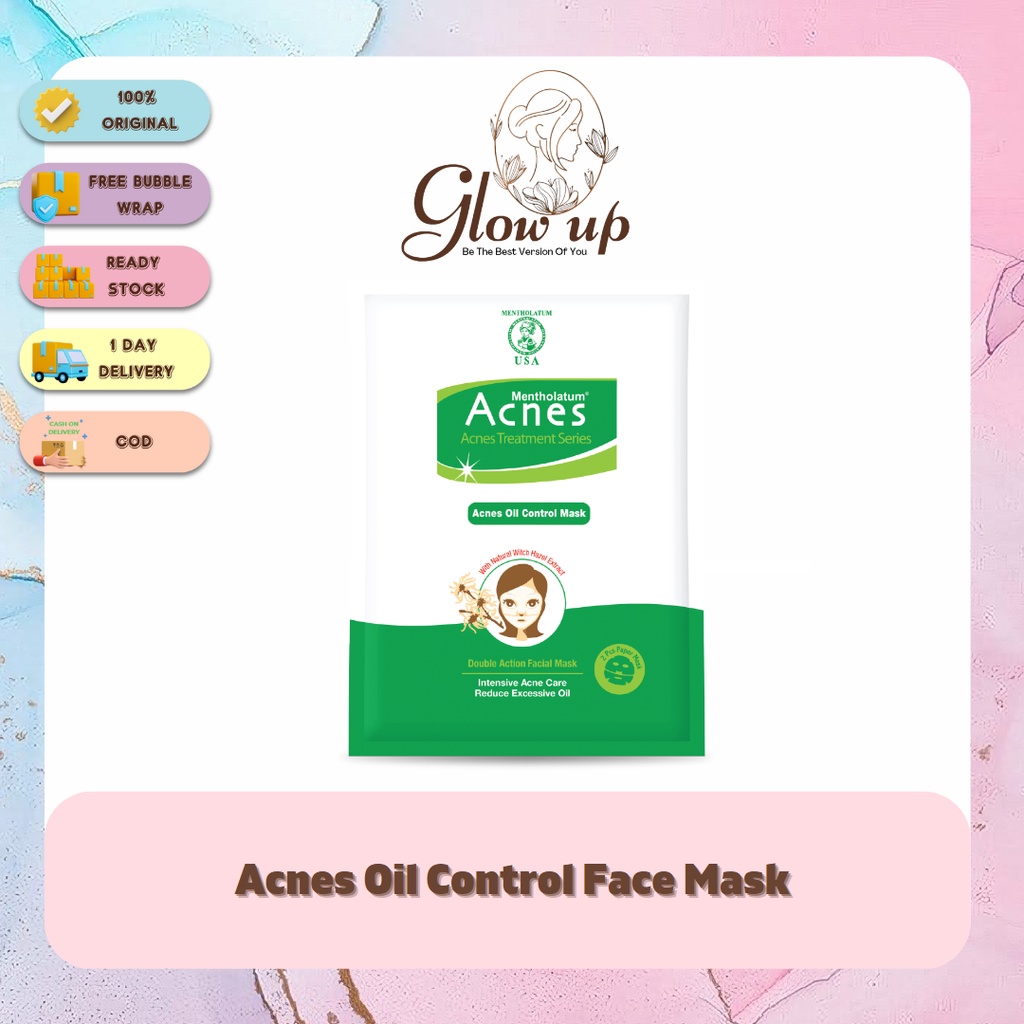 Jual Acnes Oil Control Mask (Masker khusus jerawat dan kulit berminyak ...