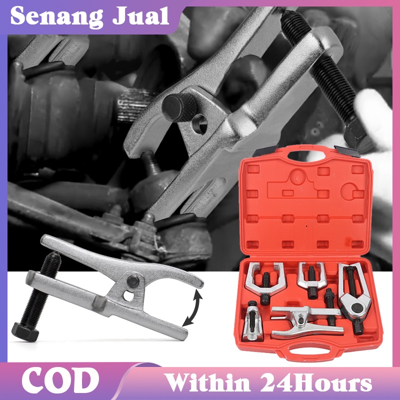 Jual 5 In 1 Front End Service Tool Kit Pitman Arm Puller Ball Joint ...