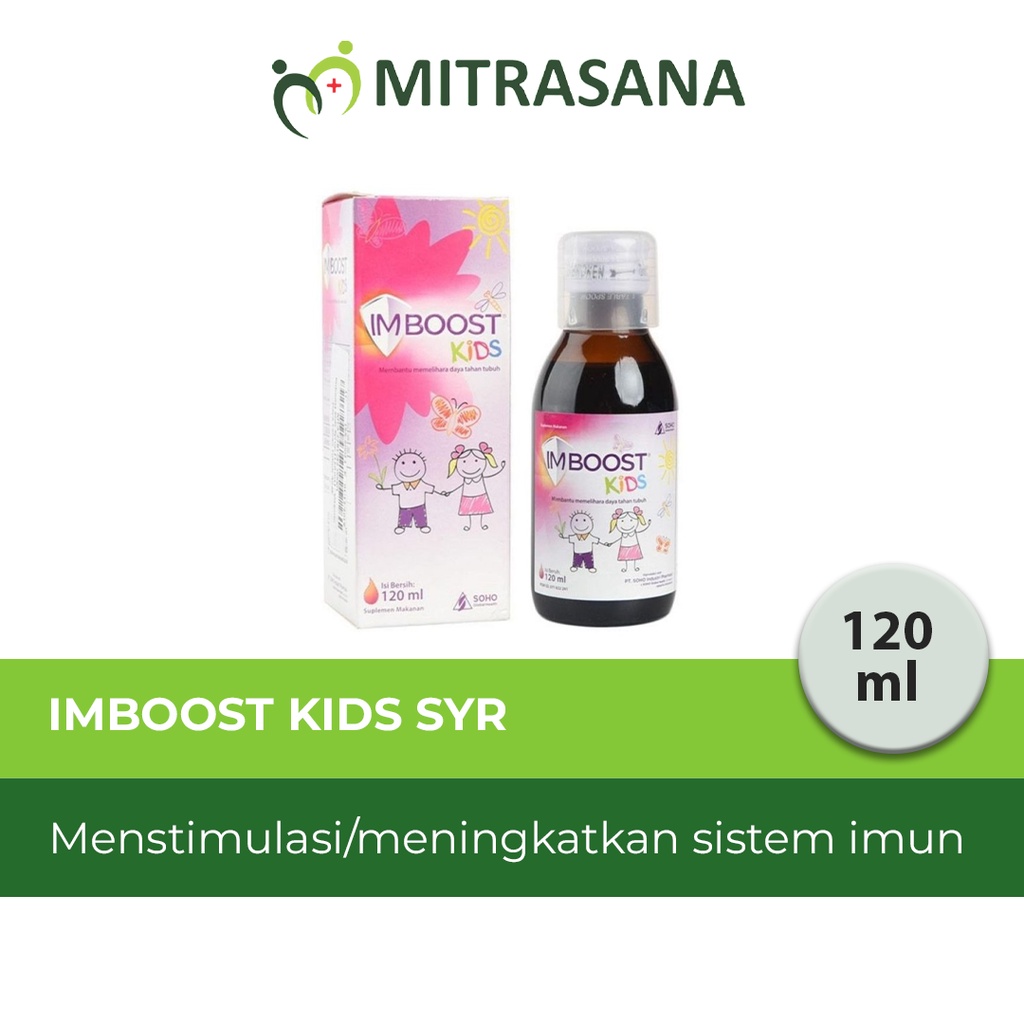 Jual Imboost Kids Syr 120 Ml - Daya Tahan Tubuh Anak | Shopee Indonesia