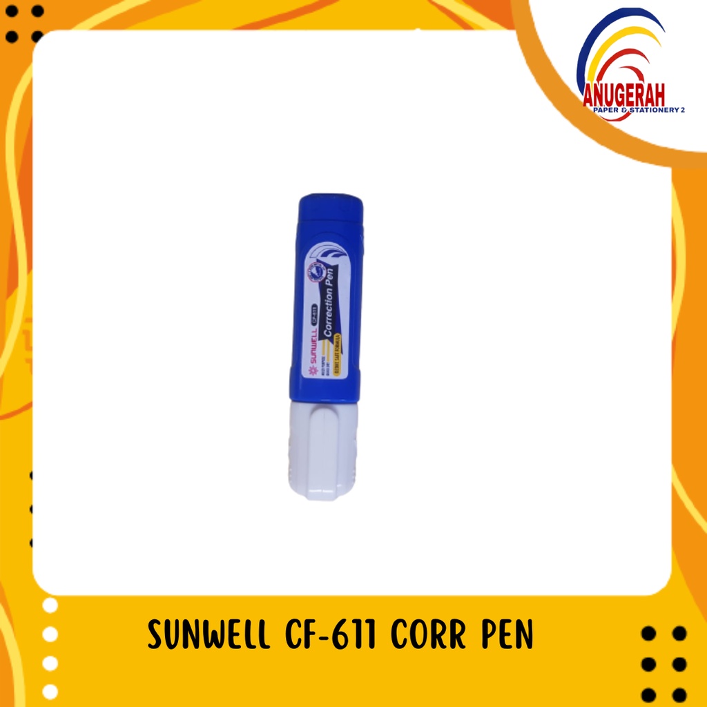 Jual SUNWELL CF-611 CORR PEN (PCS) | Shopee Indonesia