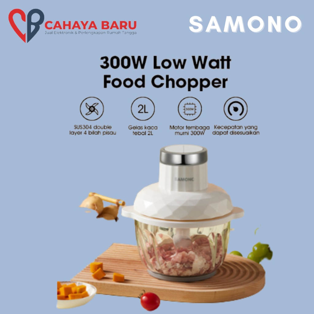 Jual SAMONO FOOD CHOPPER SW-C300 | Shopee Indonesia