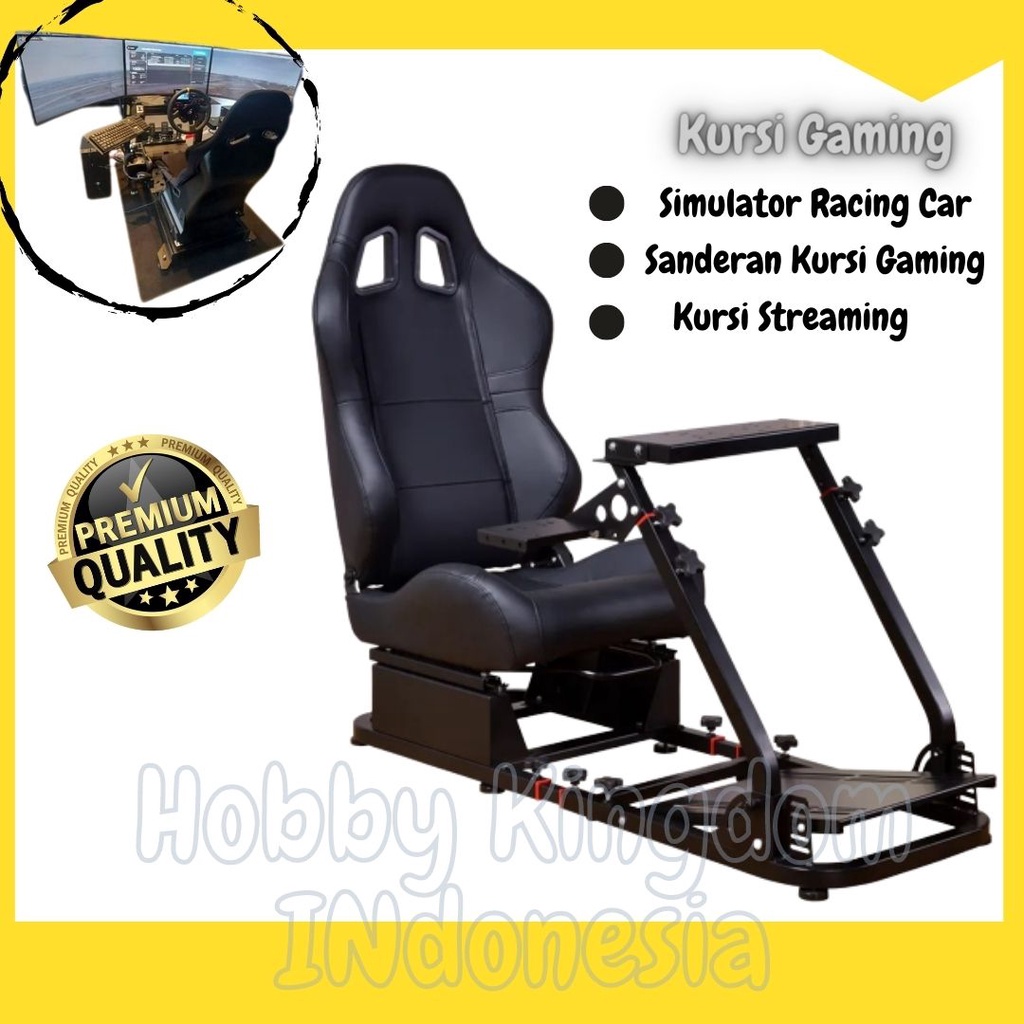 Jual Kursi Gaming Simulator Racing car Streaming Gaming Kursi Meja ...