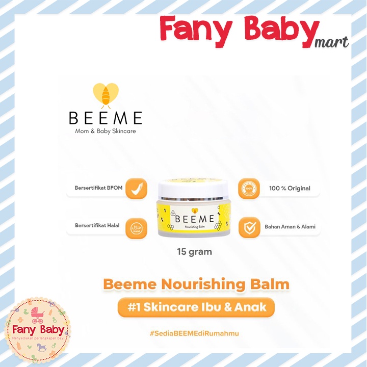 Jual BEEME NOURISHING BALM 15GR | Shopee Indonesia