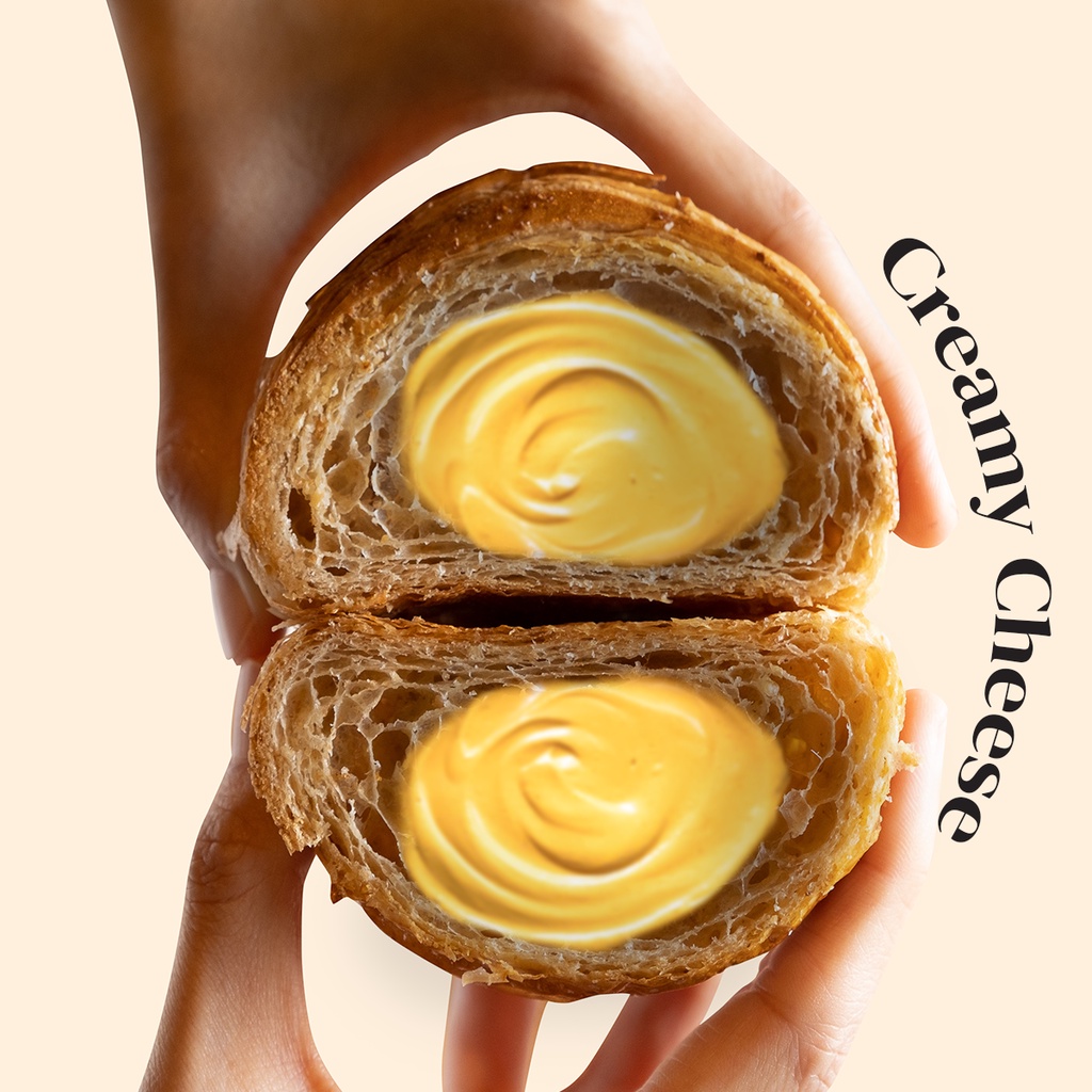 Jual 5 Days Croissant Creamy Cheese - Roti Croisant Isi Krim Keju 60g ...