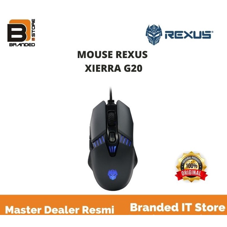 Jual REXUS XIERRA G20 Gaming Mouse | Shopee Indonesia