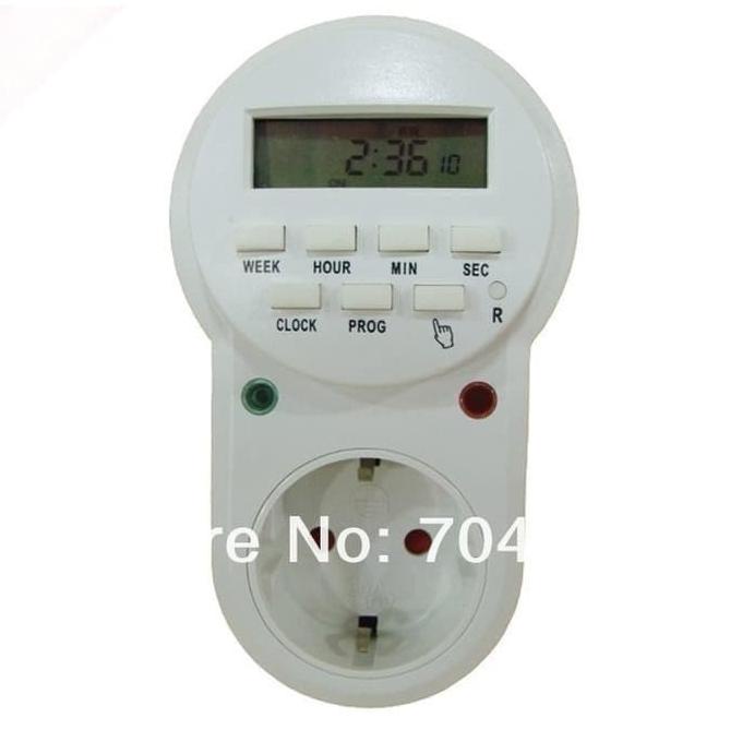 Jual LCD Stop Kontak Timer Digital Sampai Detik | Shopee Indonesia