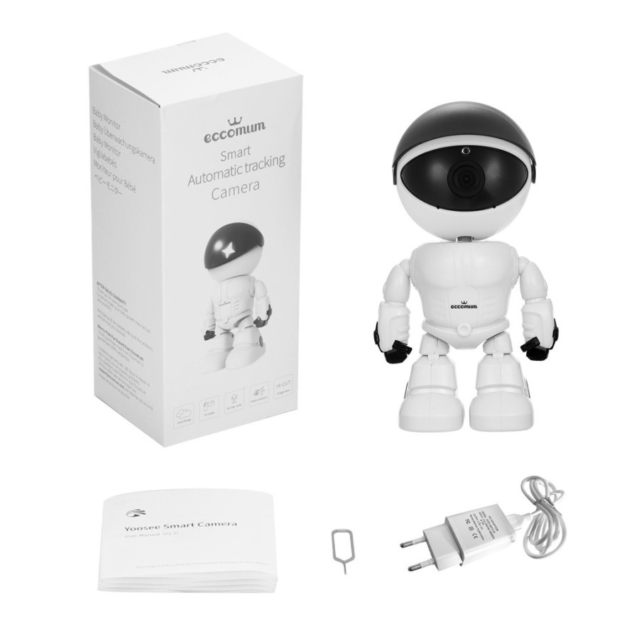 Jual Kamera Robot IP CCTV IP Cam Wireless Auto Tracking Smart Home ...
