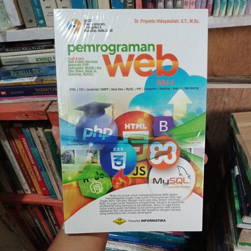 Jual buku Pemrograman web +cd | Shopee Indonesia