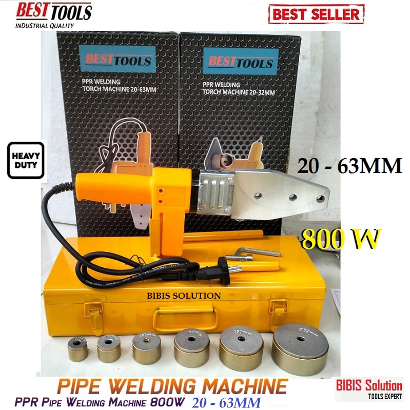 Jual BESTTOOLS Mesin Las PPR 20-63mm Pemanas Sambung Pipa PVC PPR ...