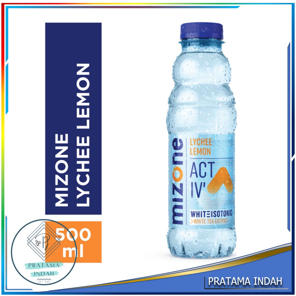 Jual MIZONE ACTIVE MINUMAN ISOTONIC LYCHEE LEMON 500Ml 1 PCS (GROSIR&ECER) | Shopee Indonesia