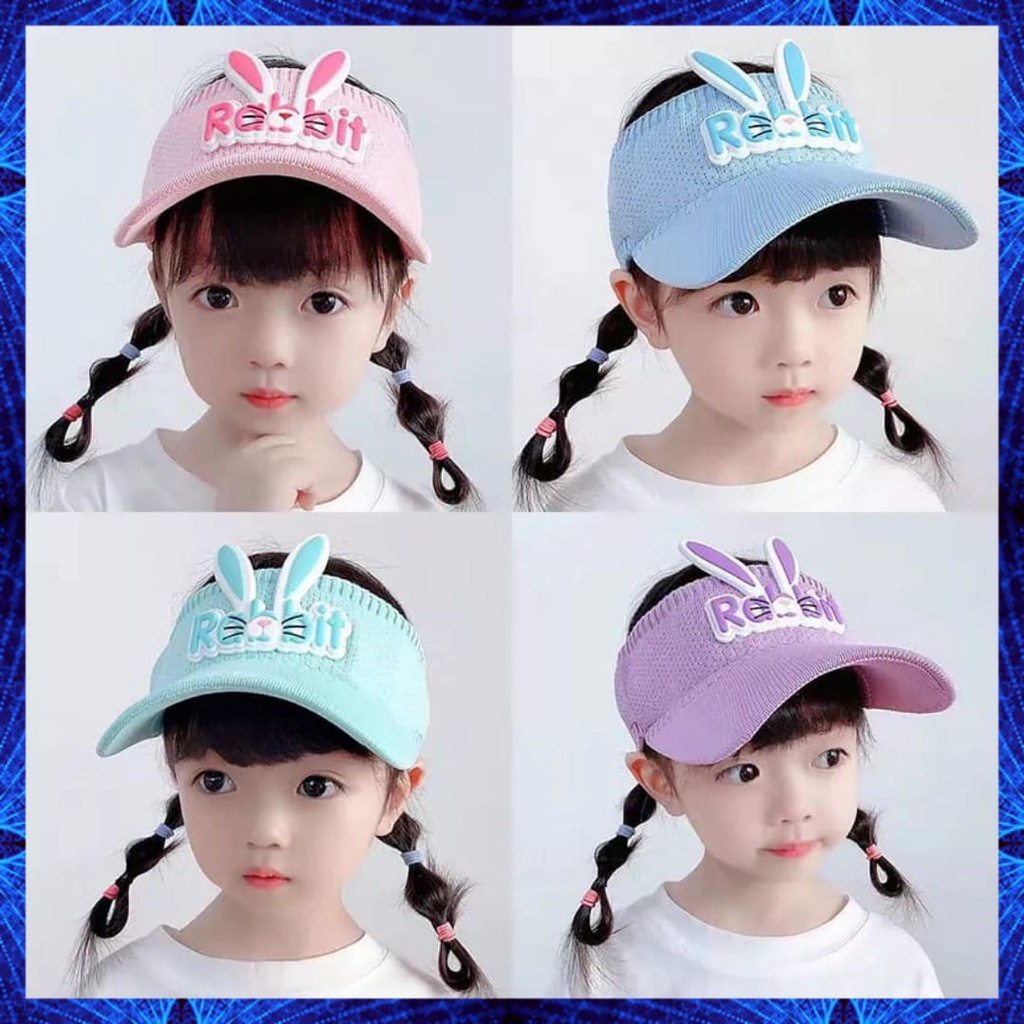 Jual Topi Anak Fashion Rabbit / Topi Golf / Topi Anak Visor / Topi ...