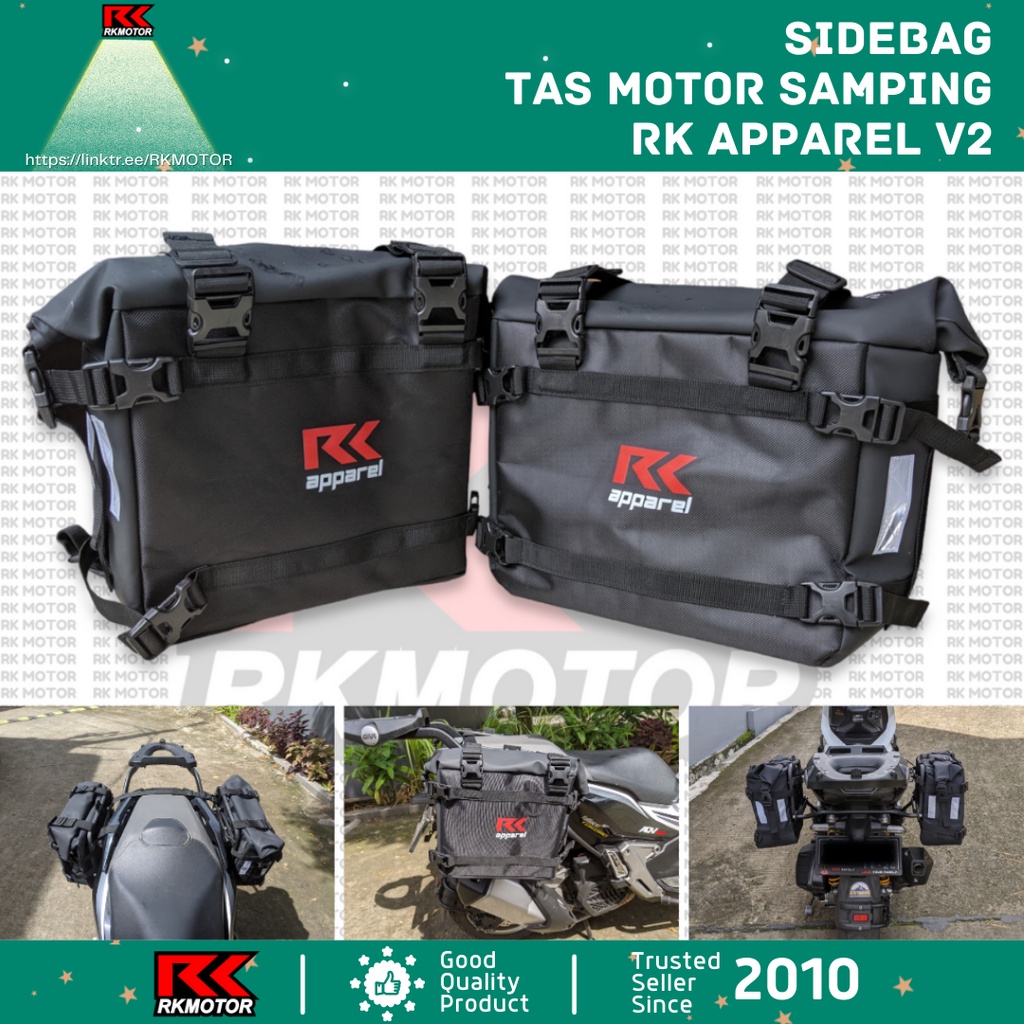 Jual Side Bag Kotak / Sidebag Motor / Tas Samping Motor - RK Apparel ...