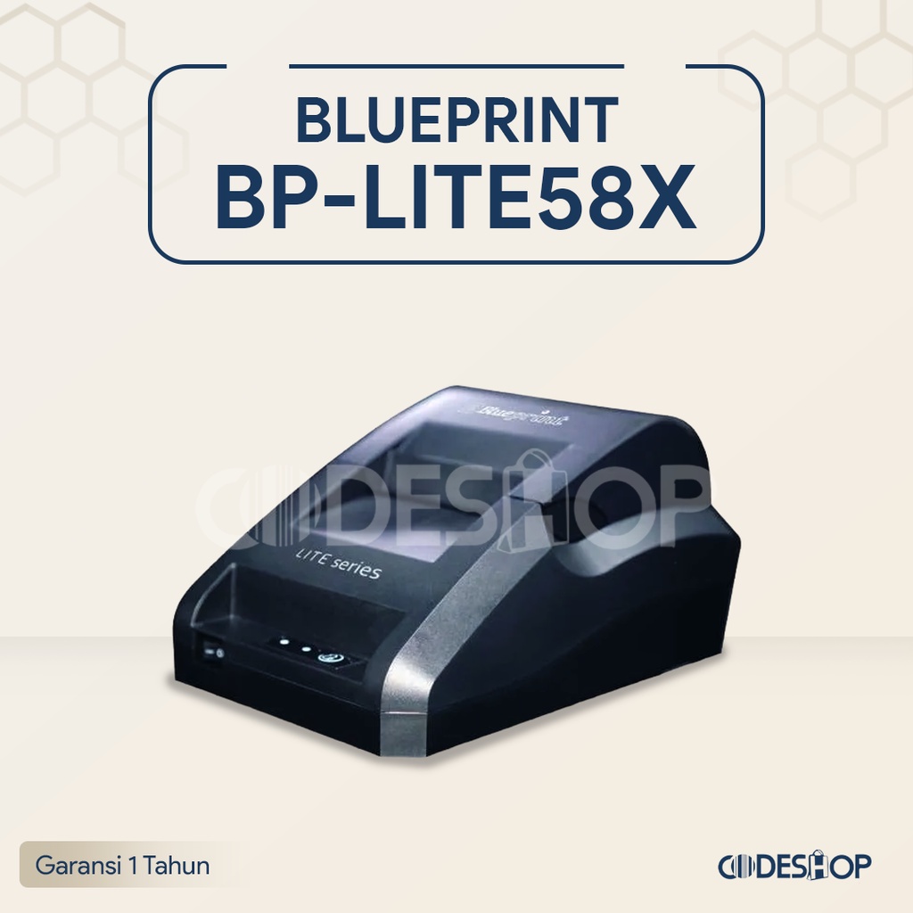 Jual MESIN CETAK STRUK KASIR BP 58X USB | MERK BLUEPRINT COCOK UNTUK ...