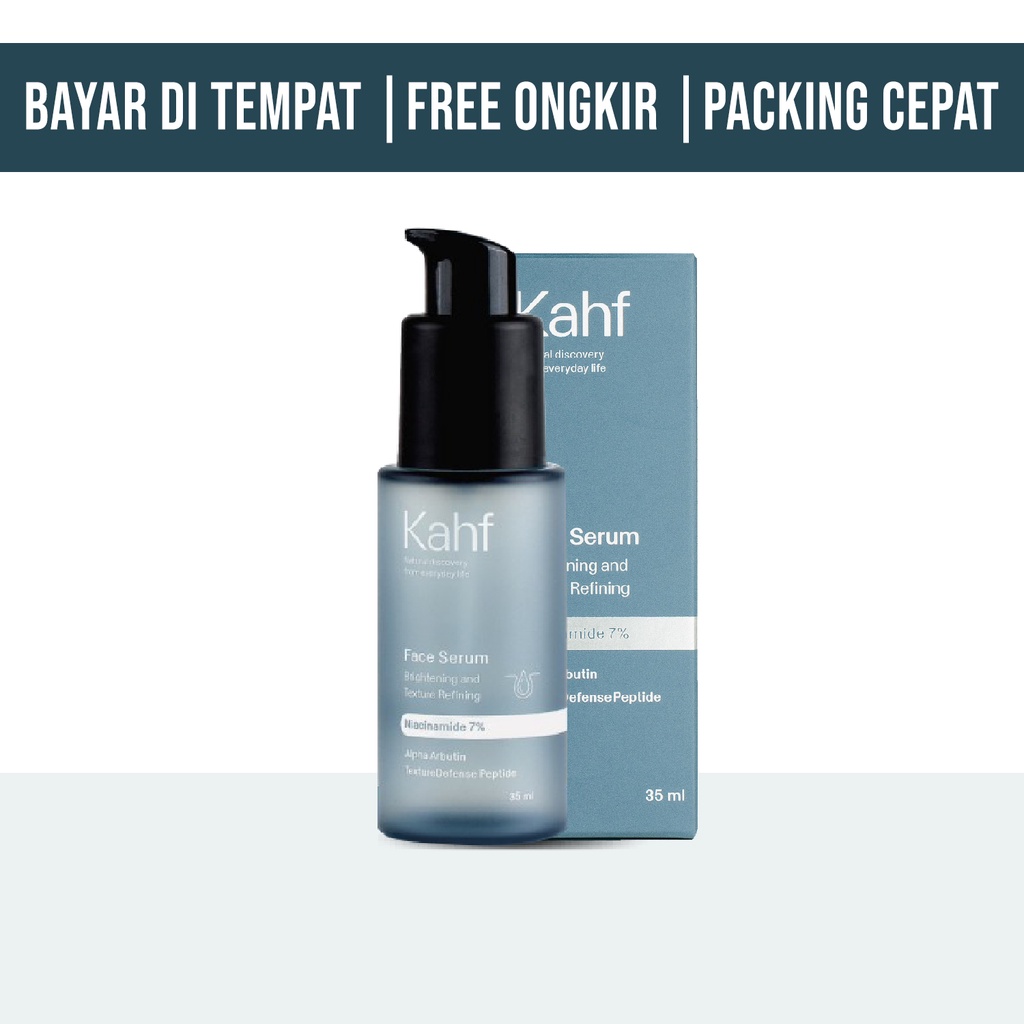 Jual Kahf Brightening and Texture Refining Face Serum 35 ml - Serum ...