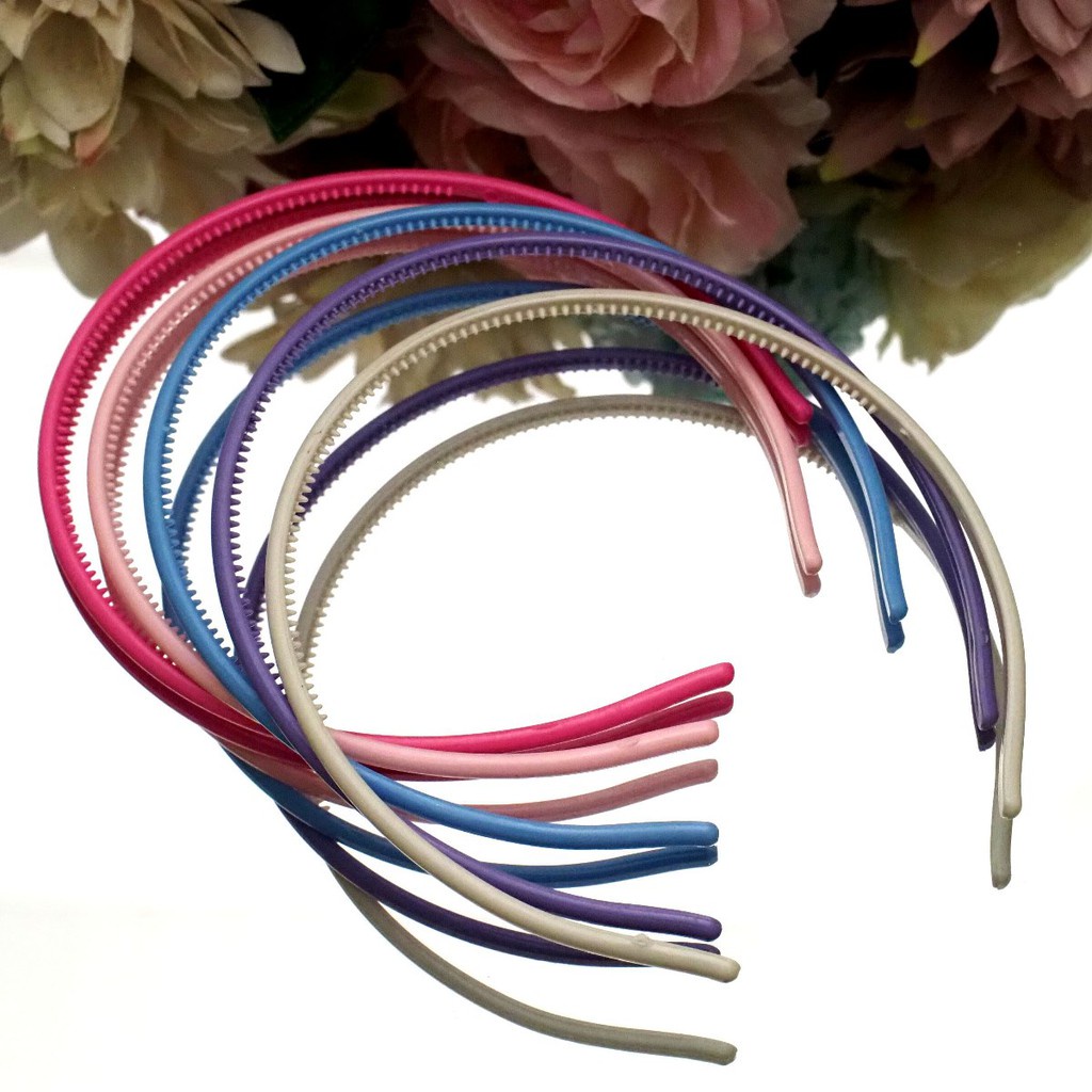 Jual Bando Bandana Polos Kecil Model Korea | Shopee Indonesia