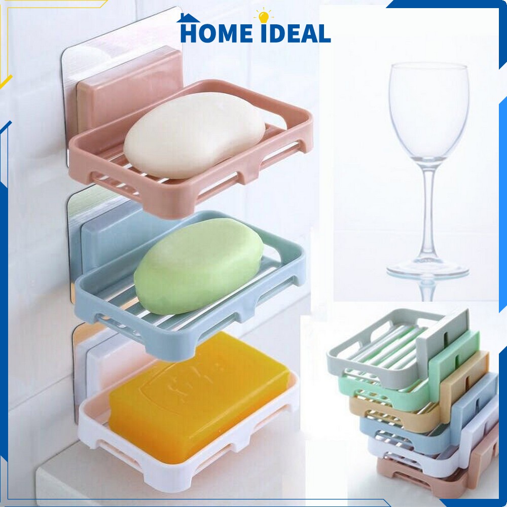 Jual Tempat Sabun Batang Tempel Dinding Tanpa Paku / Rak Tempel Gantung ...