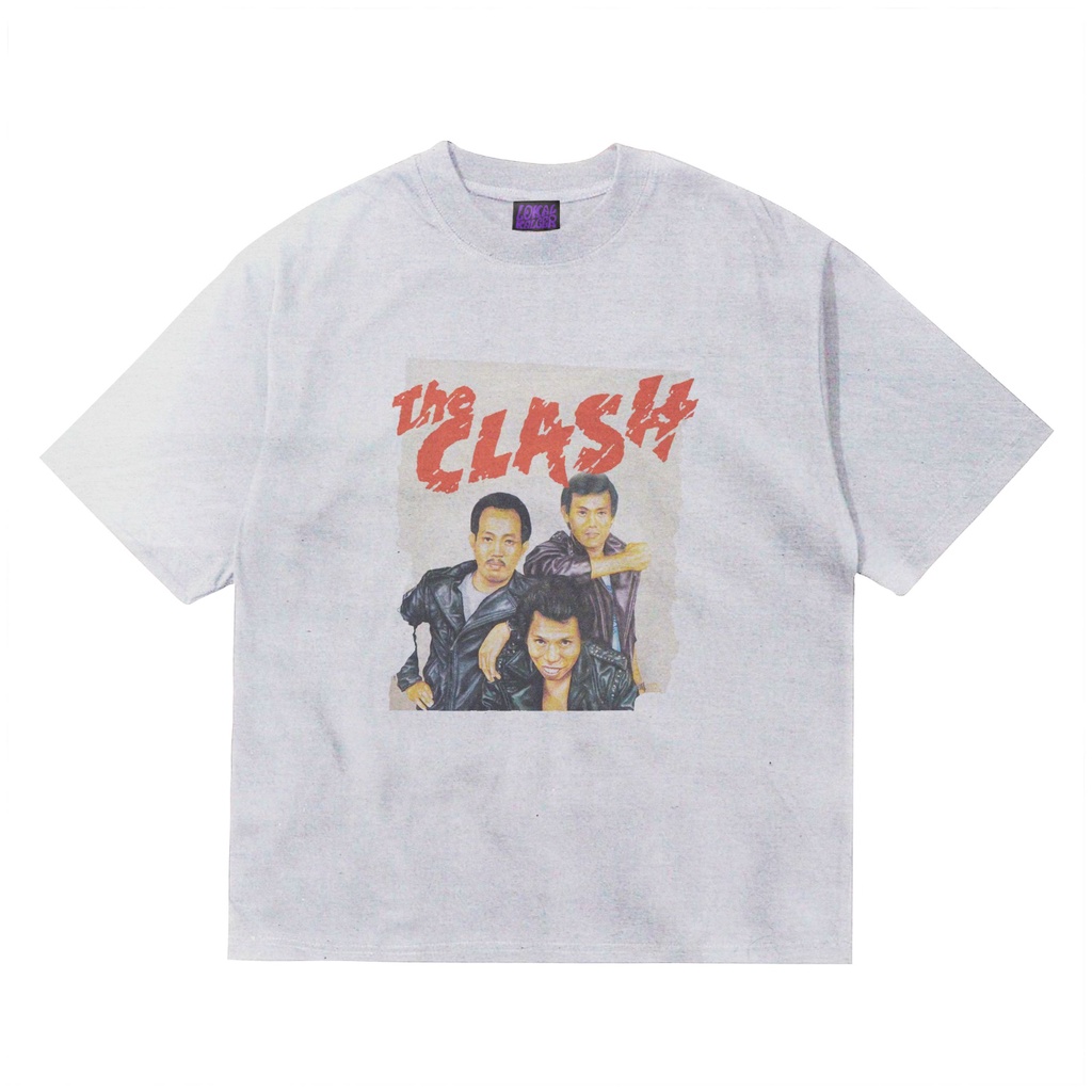 Jual Kaos Lokal Kalcer |THE CLASH DKI | Lengan Pendek Bahan Premium by ...