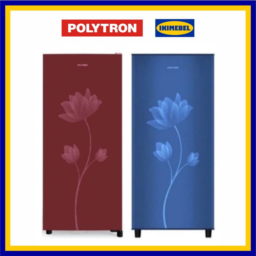 Jual Kulkas Polytron Belleza PRB 179 170 liter 1 Pintu Rak Kaca ...