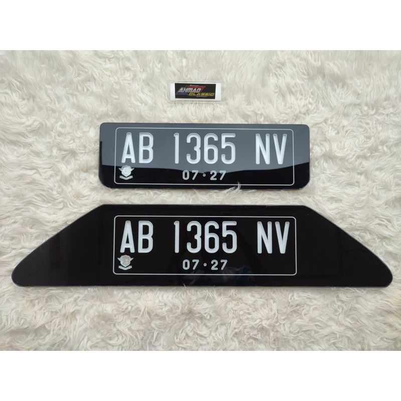 Jual Plat Nomor Mobil Led Full Blok Body Sesuai Jenis Mobilnya | Shopee ...