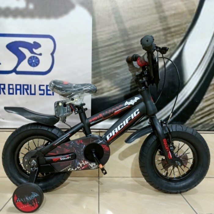 Jual Sepeda Sepeda Anak Bmx 12 Pacific Batman Ban Besar 12X3.0 | Shopee ...