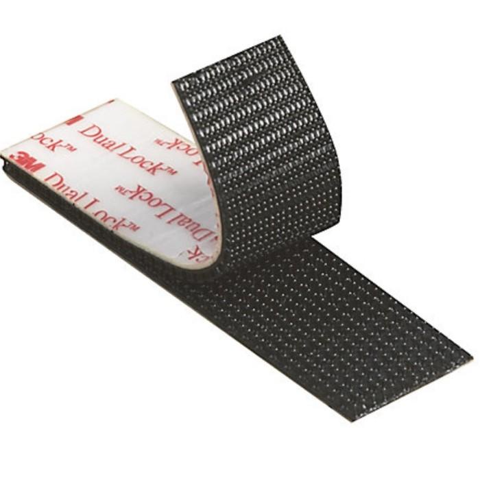 Jual 3M Dual lock reclosable fastener black 1in x 100cm velcro double ...