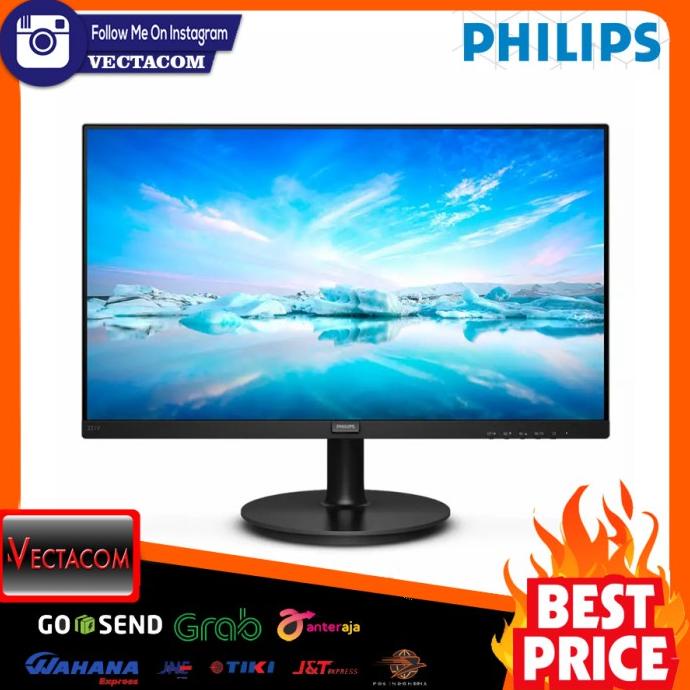 Jual Monitor Led Philips 242V8A/70 24 Inch 75Hz Full Hd Vga Hdmi ...