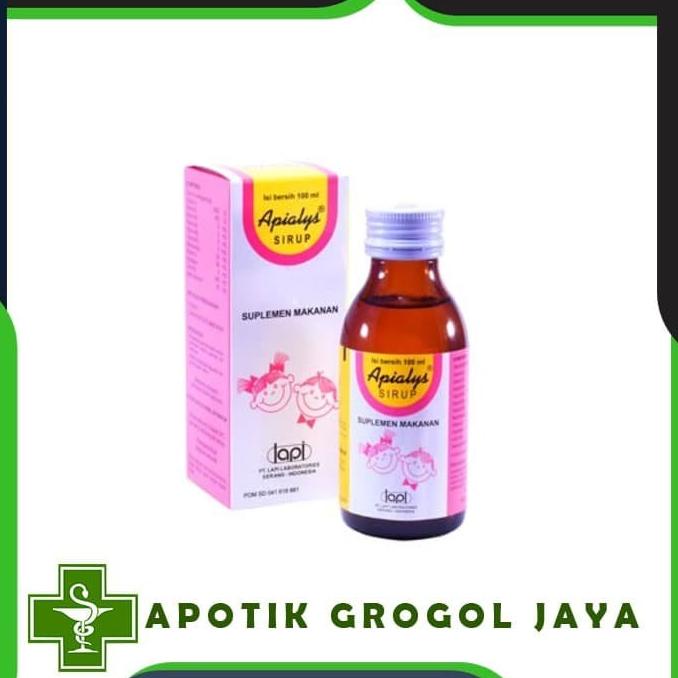 Jual Apialys Sirup isi 100 ml Obat Asli Original Lapi | Shopee Indonesia