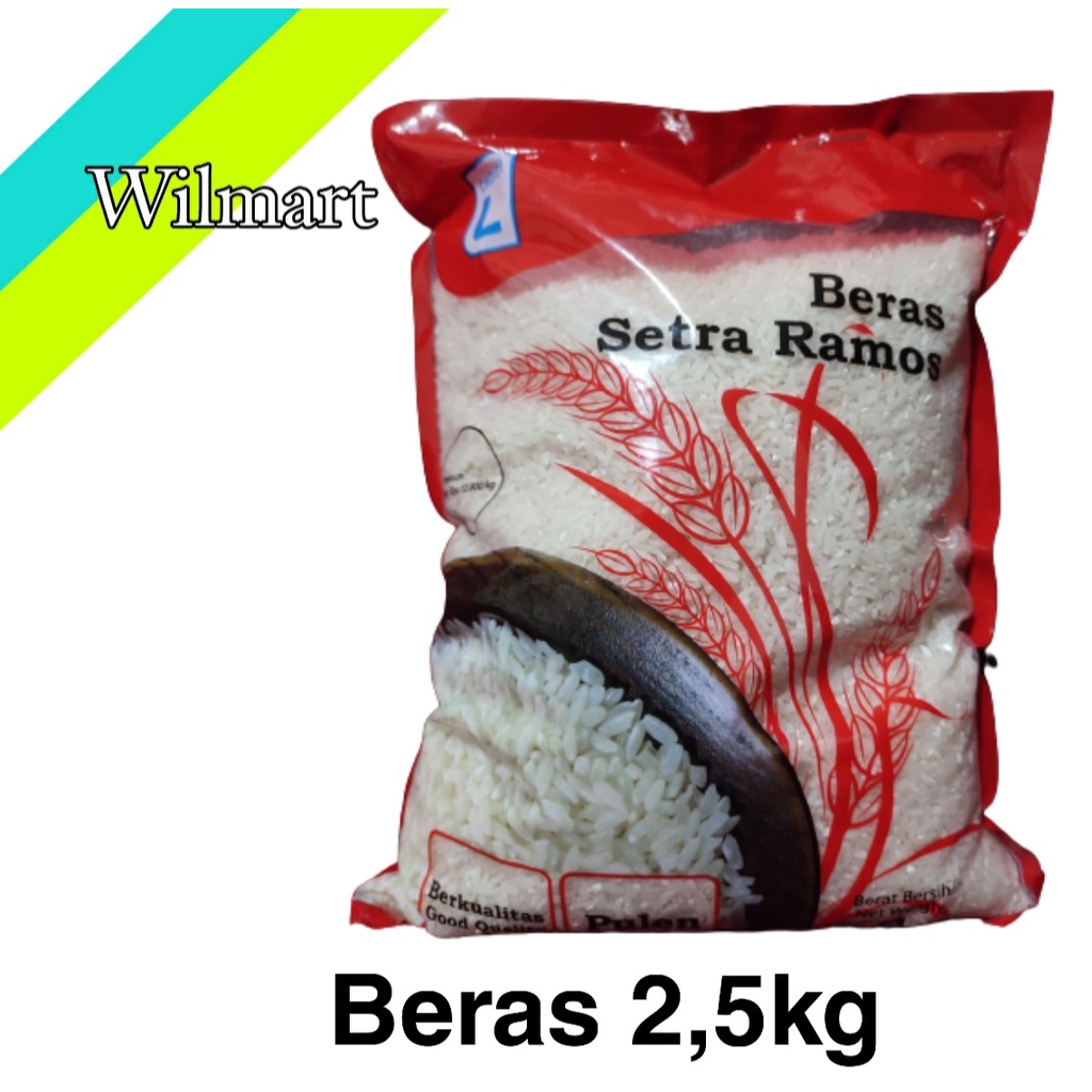 Jual Beras Setra Ramos Premium L choice biru 2,5kg | Shopee Indonesia
