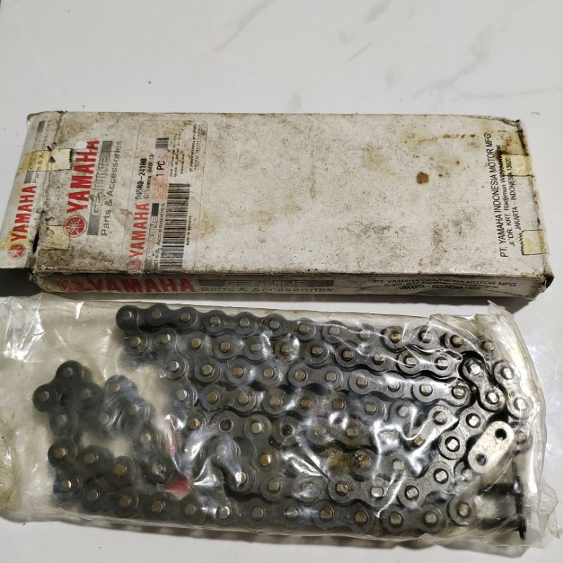 Jual rantai chain yamaha Vega r crypton Alfa z sigma e 428 98 | Shopee ...