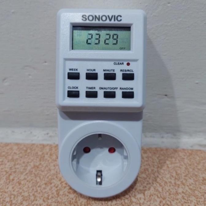 Jual stop kontak timer digital stopkontak listrik otomatis | Shopee ...