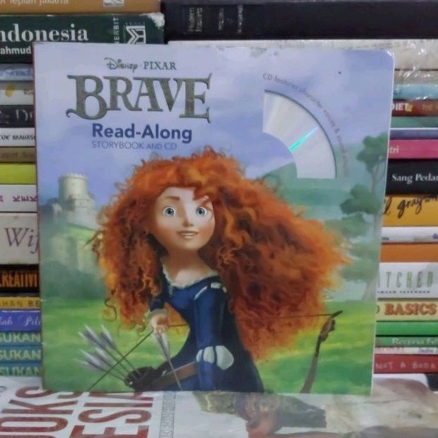 Jual BUKU ORIGINAL Disney PIXAR BRAVE Read-Along STORYBOOK AND CD BEKAS ...