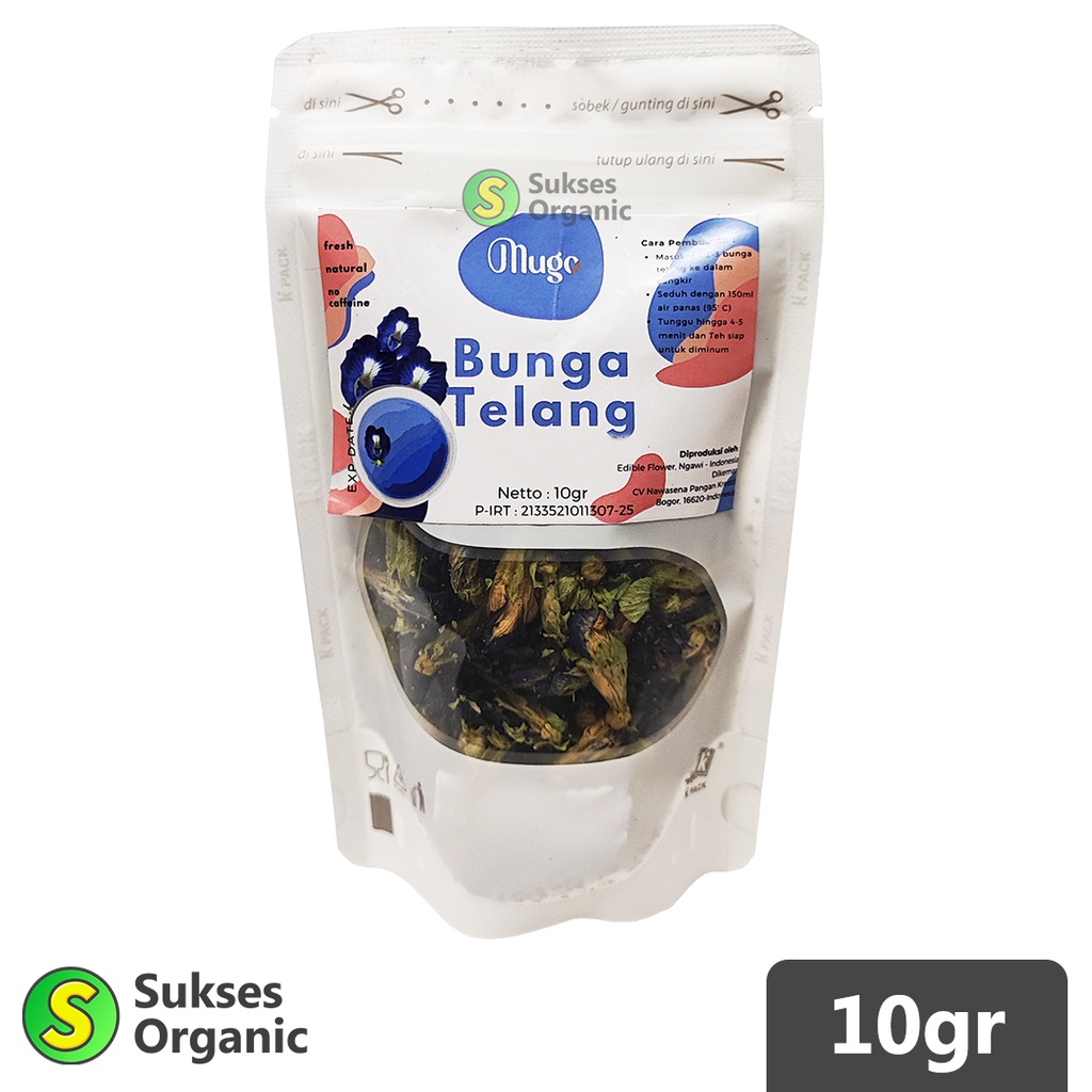 Jual Teh Bunga Telang | 10gr | Mugo | Shopee Indonesia