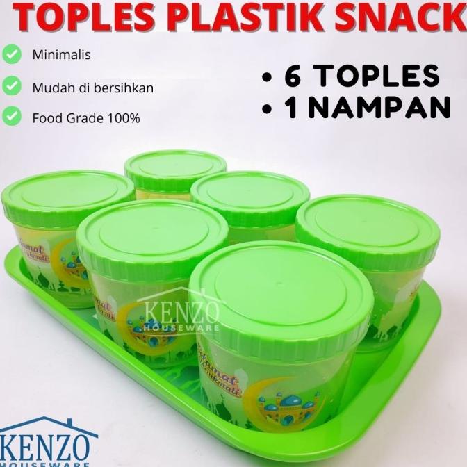 Jual New Toples Plastik Kue Kering Lebaran Toples Kue Snack Set Nampan ... Jual New Toples Plastik Kue Kering Lebaran Toples Kue Snack Set Nampan ...