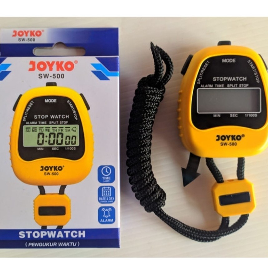 Jual Stopwatch JOYKO SW500 Alat Pengukur Waktu / Alat Catat Waktu SW 500 | Shopee Indonesia